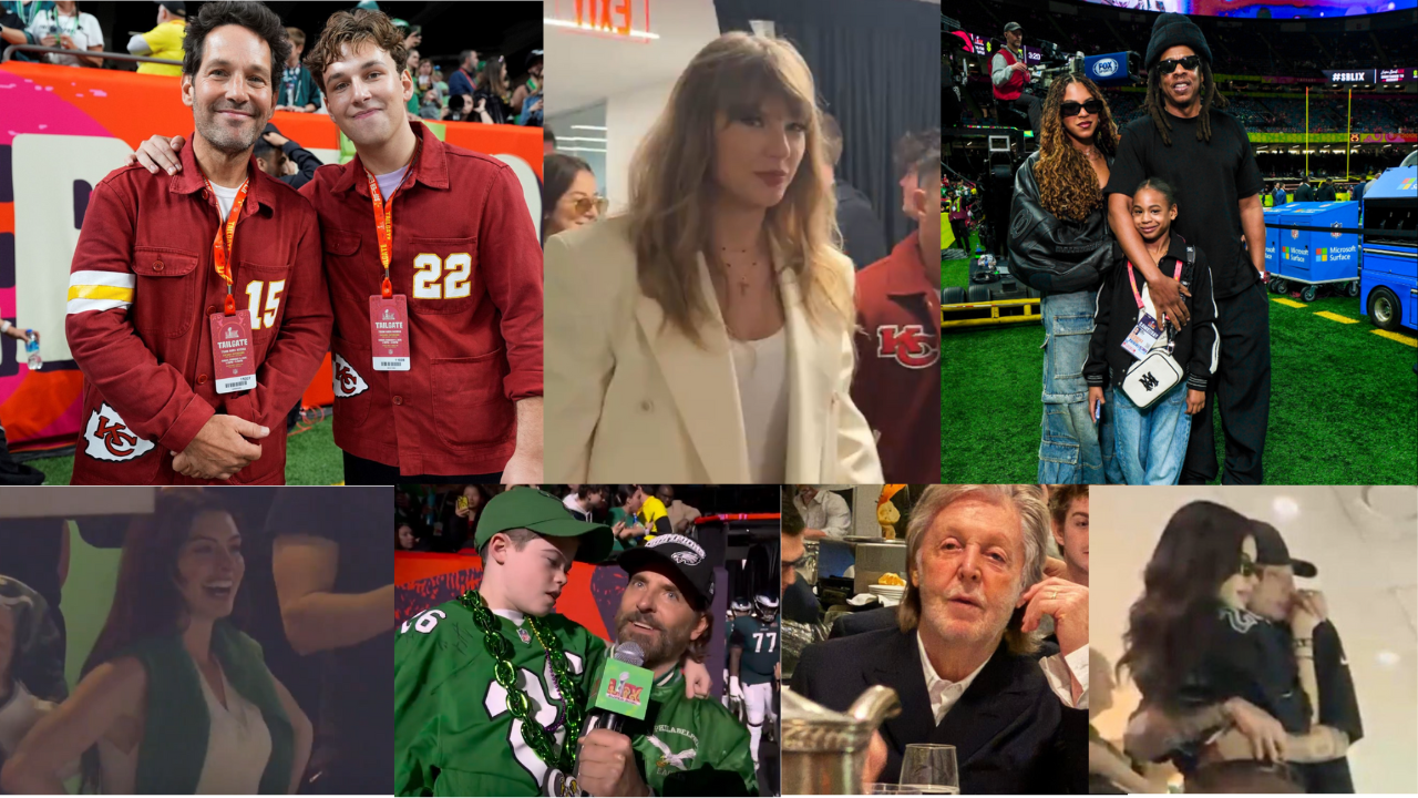 Las celebridades en el Super Bowl LIX: Taylor Swift, Anne Hathaway ...