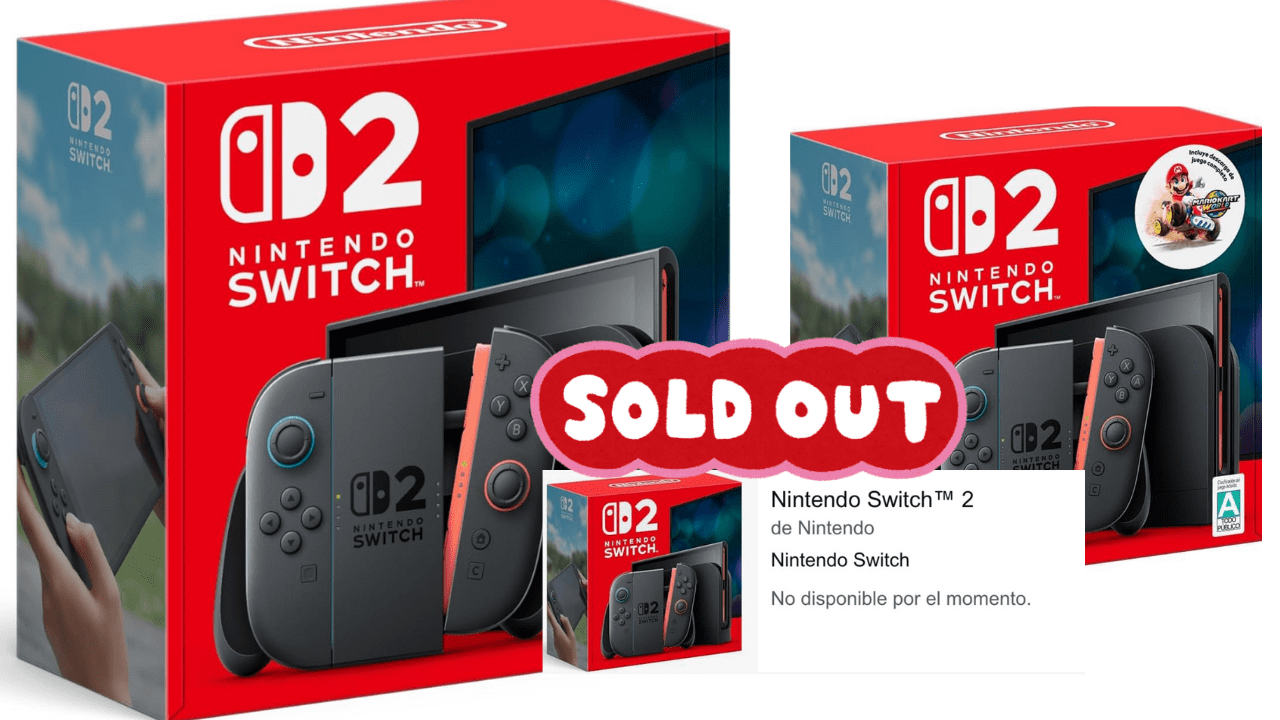 ¿Se agota Nintendo Switch 2 en preventa? Esto es lo que se sabe - RexNews