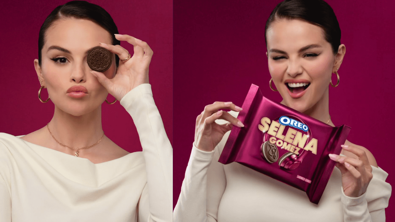 Selena Gomez colabora con Oreo para una edición especial de las ...