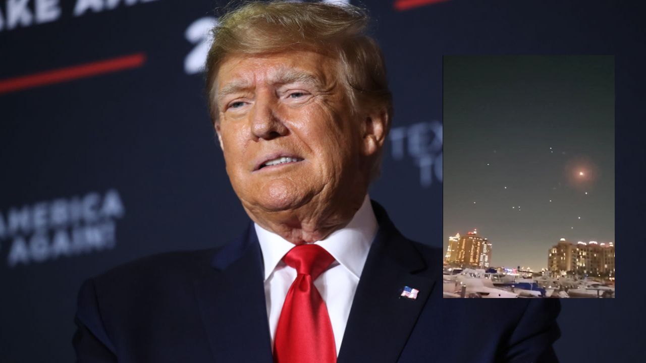 Califica Trump de muy débil ataque de Irán a Qatar; agradece por previo ...