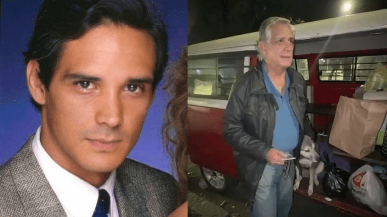Alejandro Landero, actor de "Rosa Salvaje", vive en la calle y vecinos lanzan campaña de ayuda ...