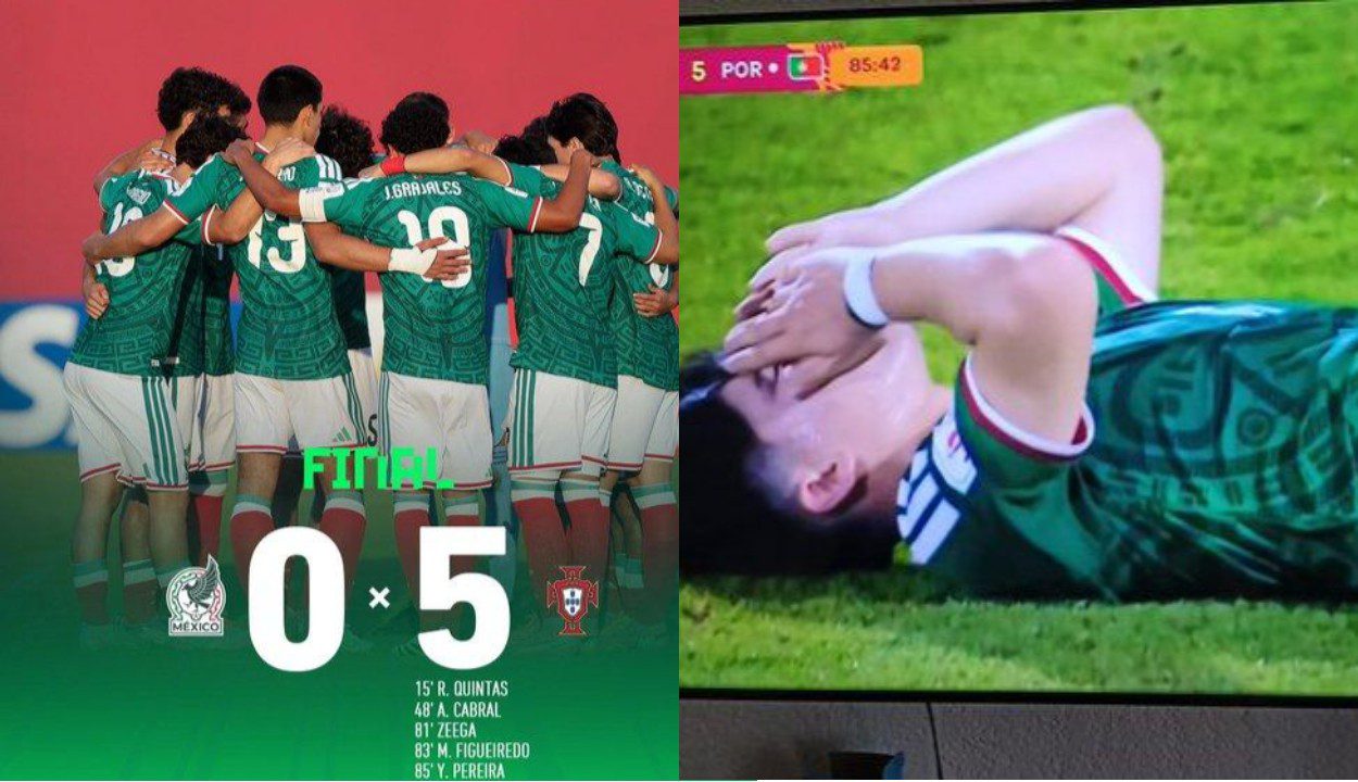 ¡Dolorosa goleada! México cae 5 goles por 0 contra Portugal y dice ...