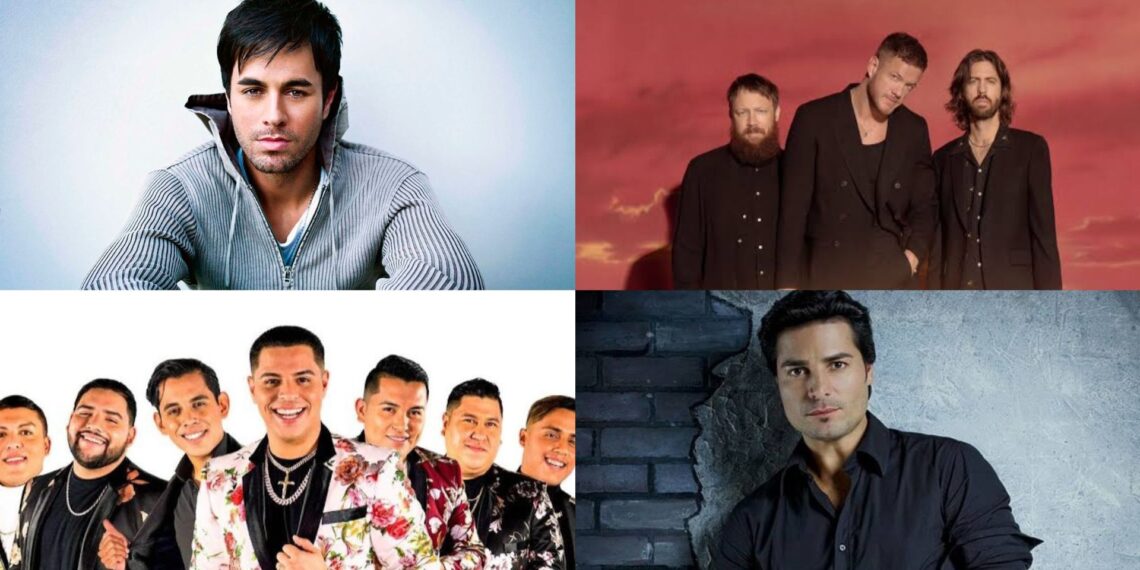 Imagine Dragons, Chayanne, Enrique Iglesias y Grupo Firme los grandes ...