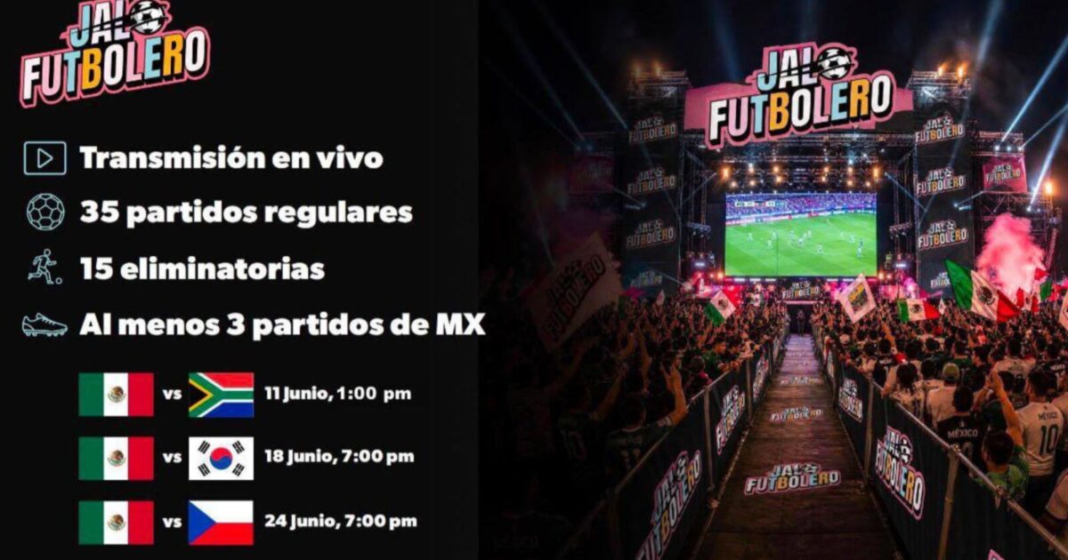 ¡Jalo Futbolero en Michoacán! Todos los partidos del Mundial 2026 en ...
